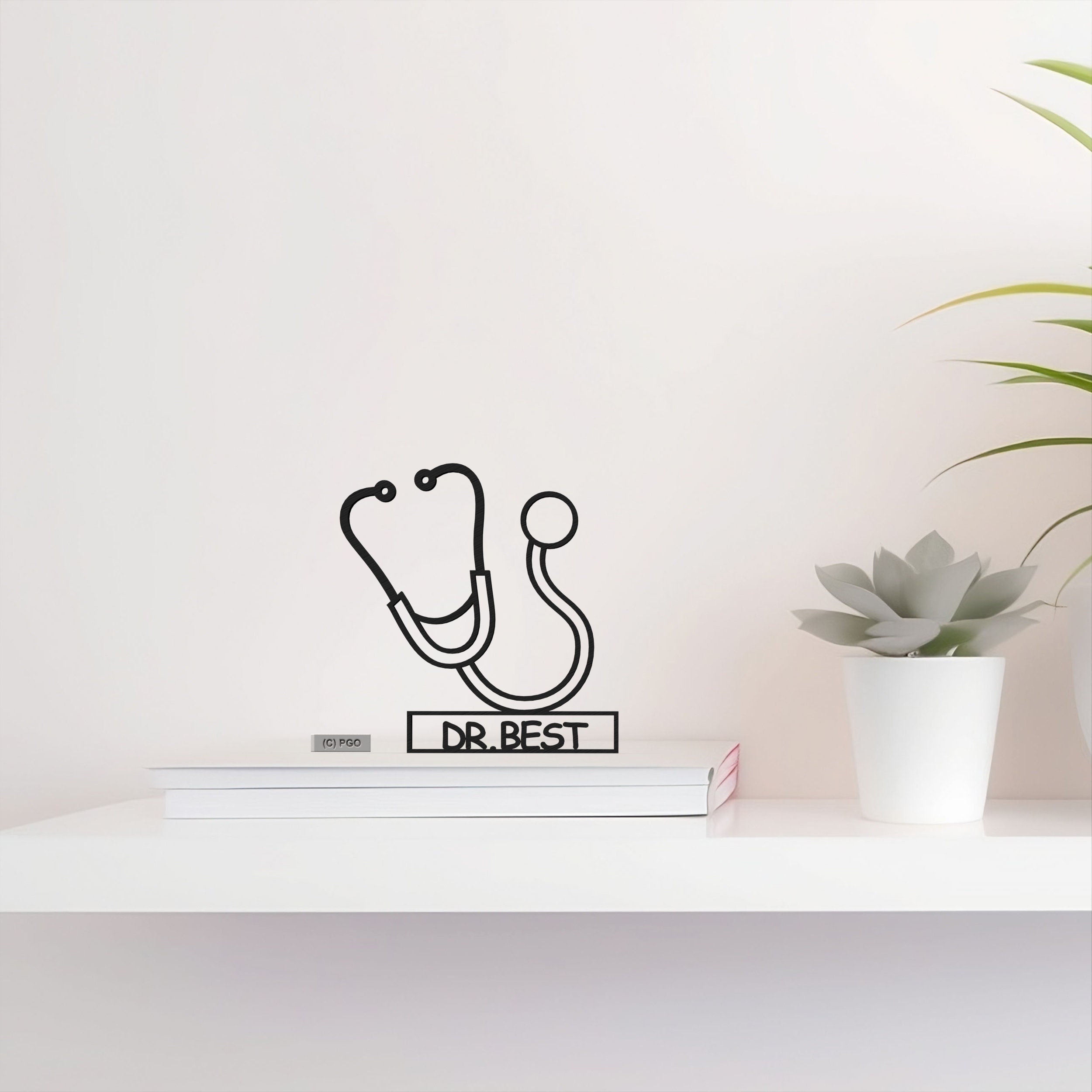 Gift for Doctor 3D Printed Decor Personalized - Etsy