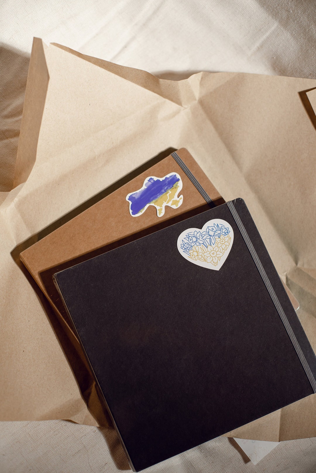 Pack of 2 Square Sketchbooks, Drawing Book, Blank Journal, Black and ...