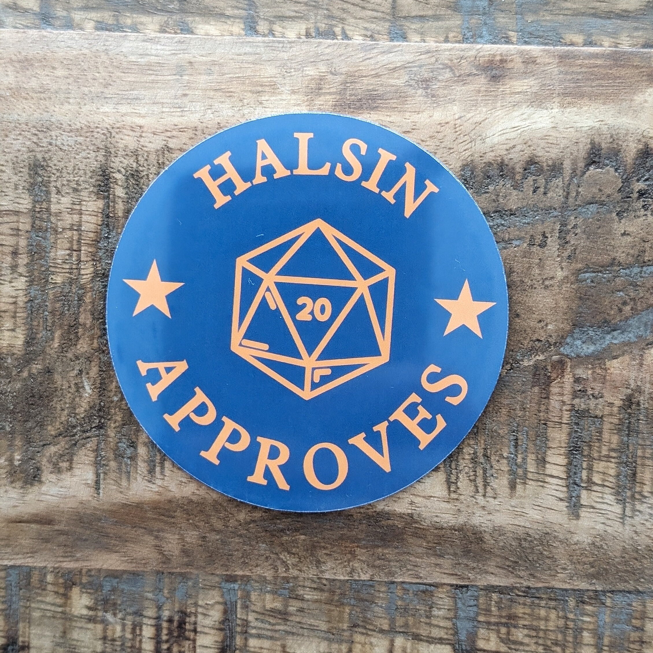 Baldur's Gate 3 Sticker Halsin Approves Die Cut Water Resistant Video ...