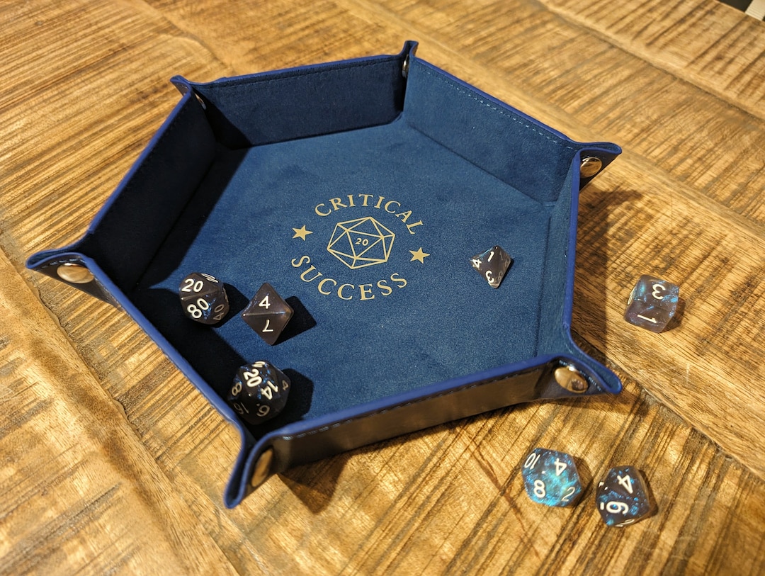 Baldur's Gate 3 Dice Tray: Personalized DND Critical Success Rolling ...