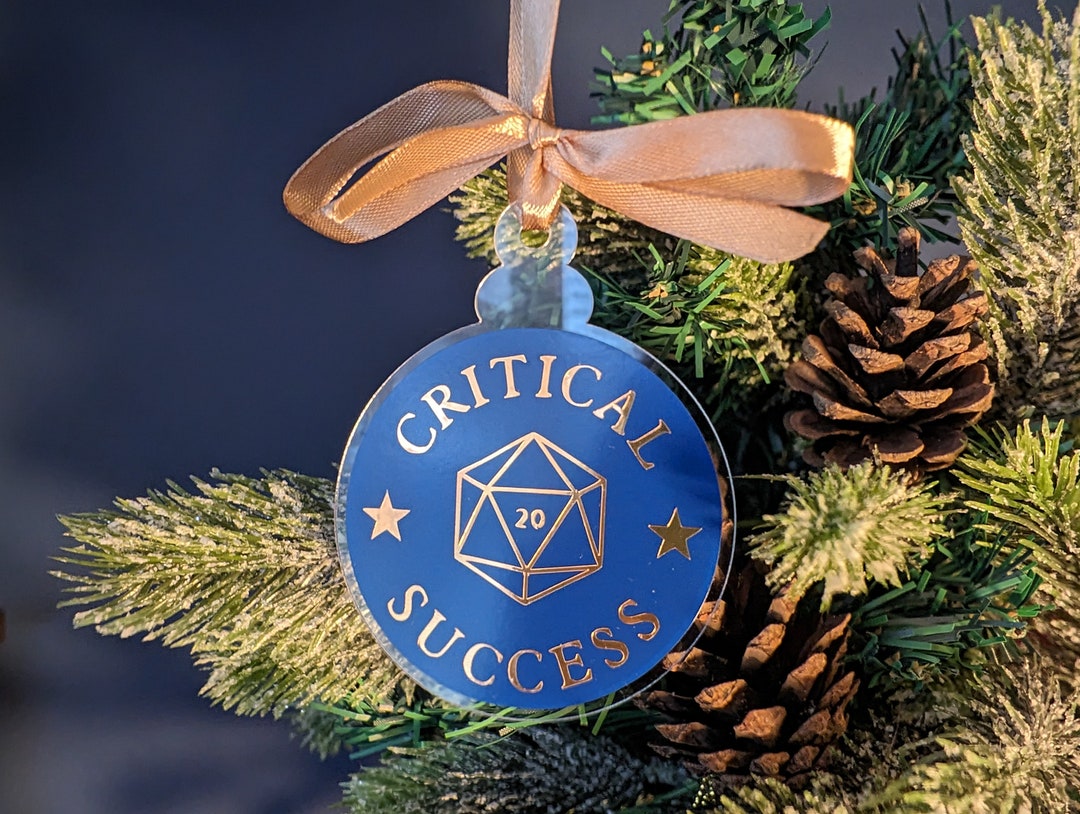 Baldur's Gate 3 Christmas Bauble - Video Game - Gamer - Dungeons and ...