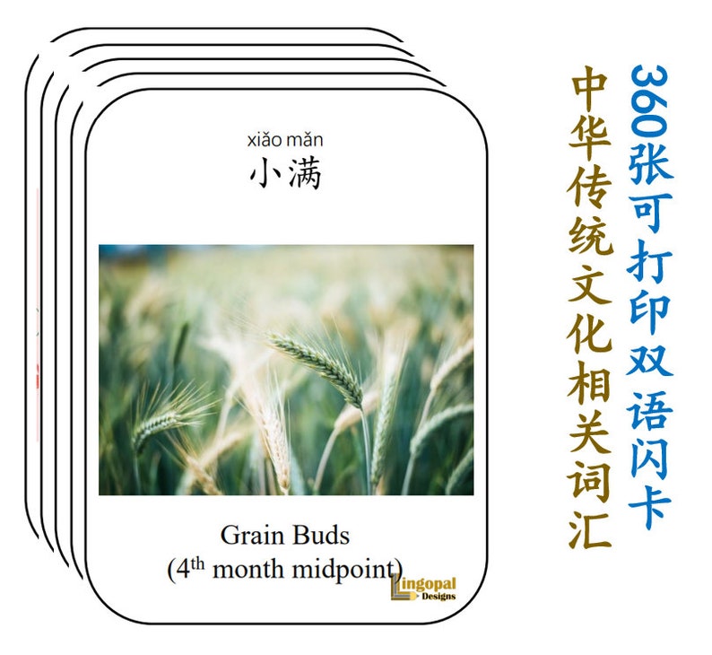 360 Printable Bilingual Flashcards - Simplified Chinese Characters ...