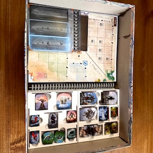Frosthaven: Insert/organizer Fully Sleeved up to 100 Micron (premium ...