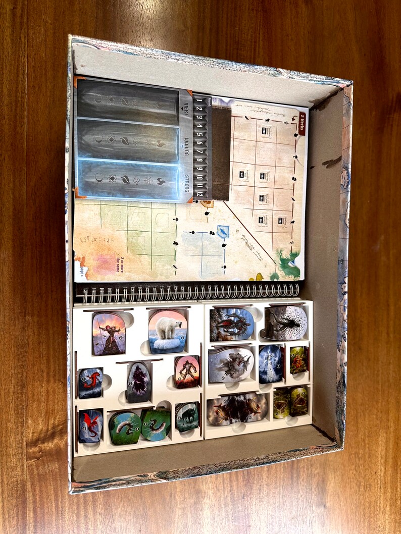 Frosthaven: Insert/organizer Fully Sleeved up to 100 Micron - Etsy