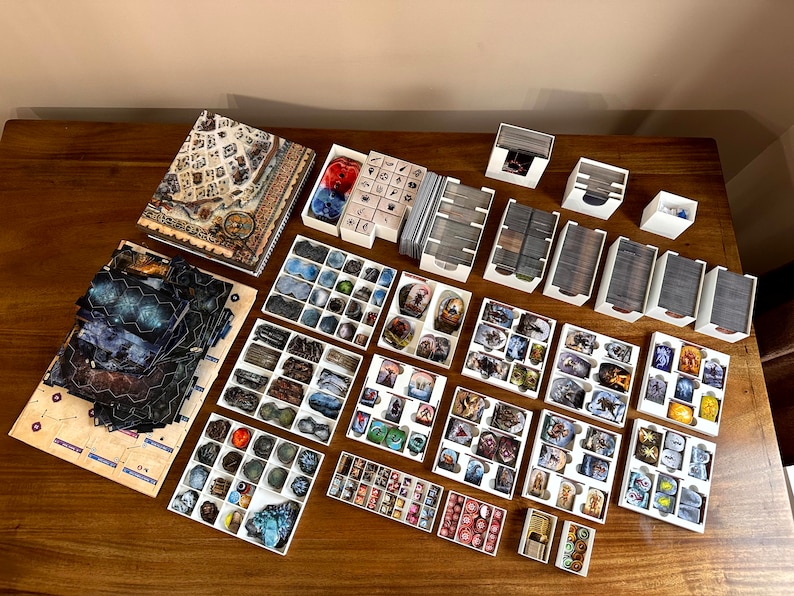 Frosthaven: Insert/organizer Fully Sleeved up to 100 Micron (premium ...