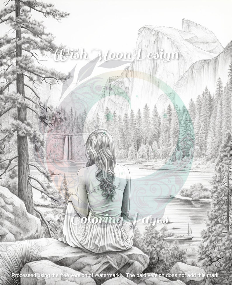 30 Travel Around the World Coloring Book - Nature Lovers, Dream ...