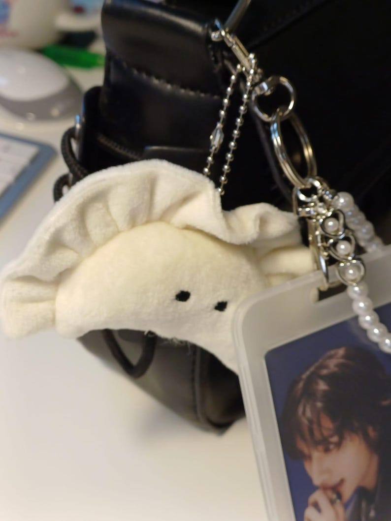 Hyunjin Stray Kids Keychain and Plush Dumpling - Etsy