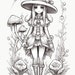 20 Chibi Witch Coloring Pages, Witches Hat, Spooky, Fantasy, Halloween ...
