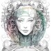 10 Cyborg Women Coloring Pages Synthetic Female Sci-fi Art - Etsy