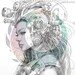 10 Cyborg Women Coloring Pages Synthetic Female Sci-fi Art - Etsy