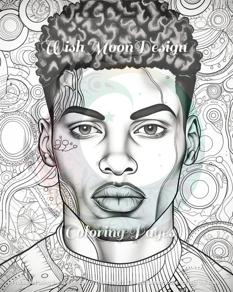 45 Black Essence Coloring Pages - African American, Afrocentric, Black ...