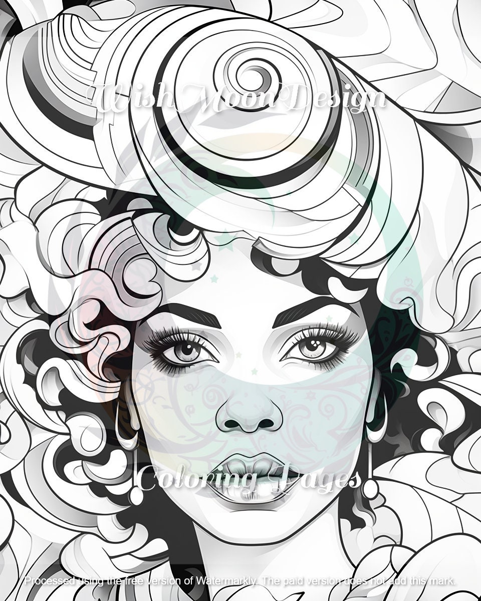 40 Black Essence P2 Coloring Pages, Afrocentric, Artistic Styles, Black ...