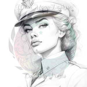 30 Women in Combat Military Coloring Pages, Soldier, Strong Women ...