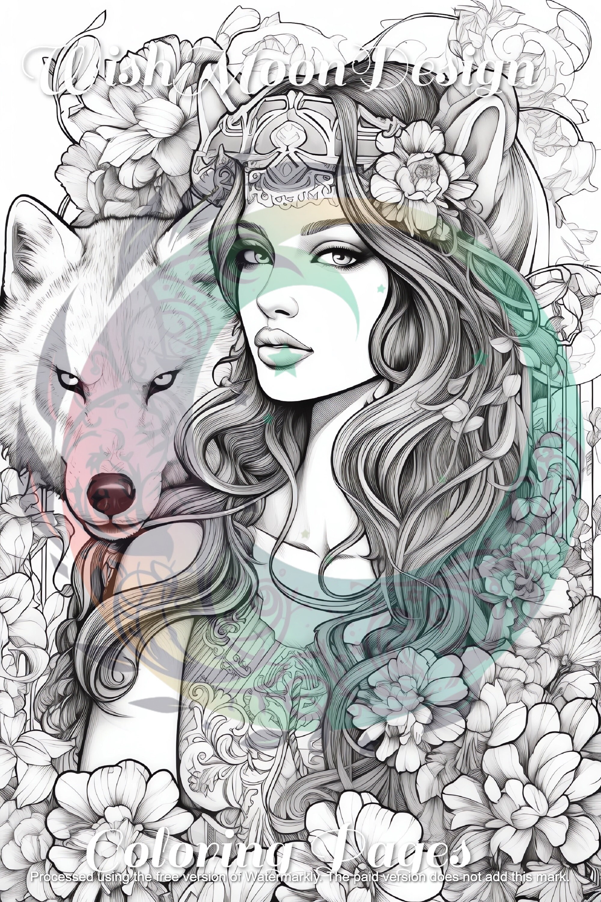 Safari Women Coloring Book, Adventure, Wildlife, Expedition, Strong ...