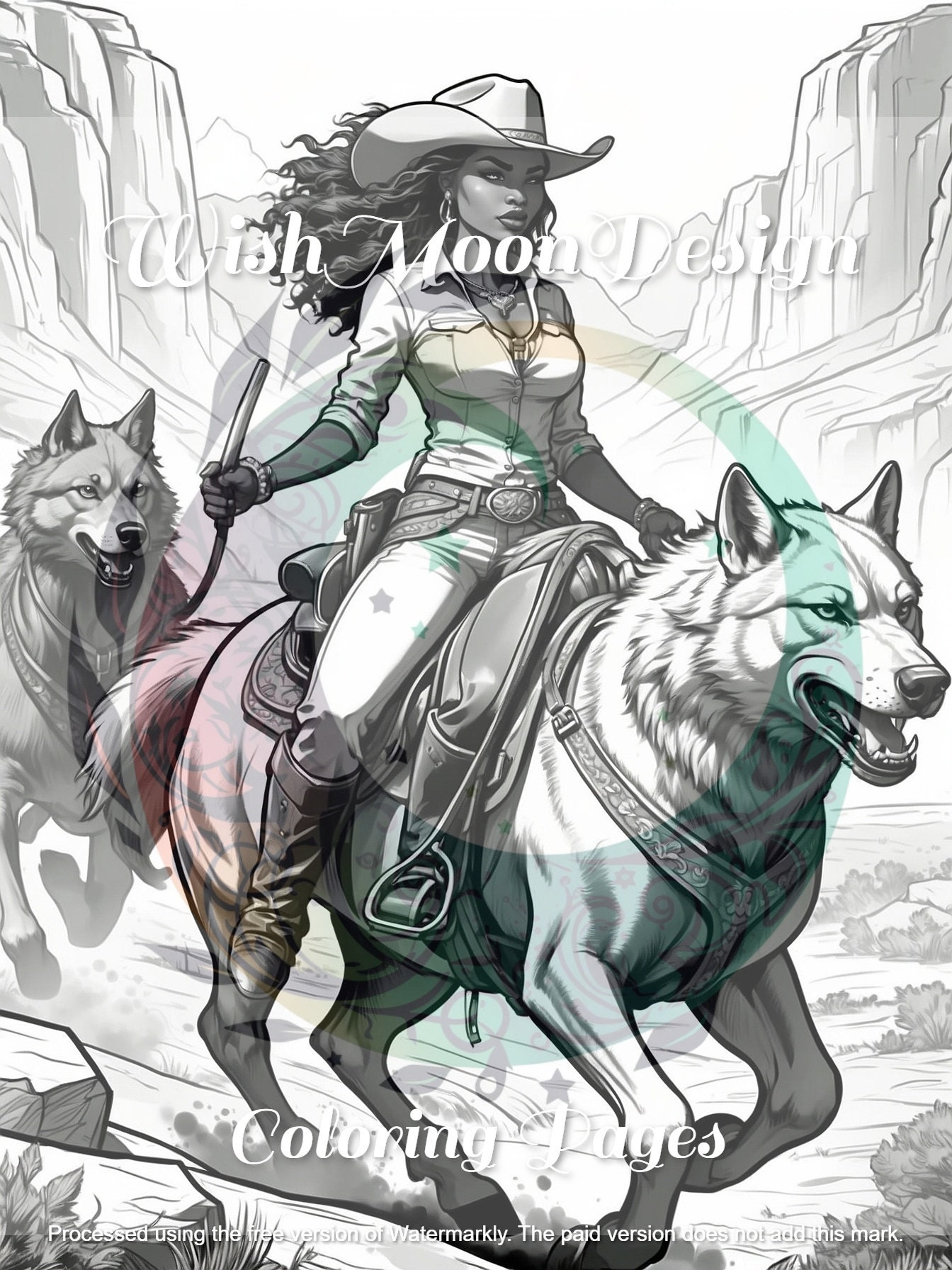 25 Black Cowgirl Coloring Book, African American Cowgirl Coloring Pages ...