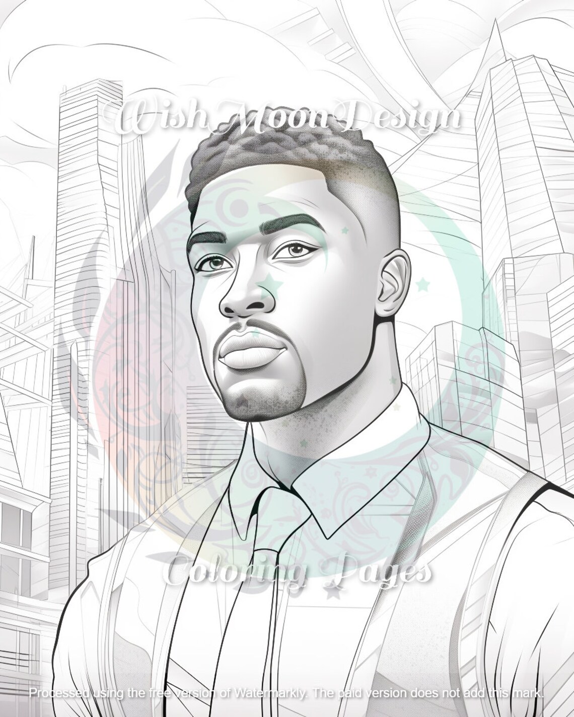 40 Black Essence P2 Coloring Pages, Afrocentric, Artistic Styles, Black ...