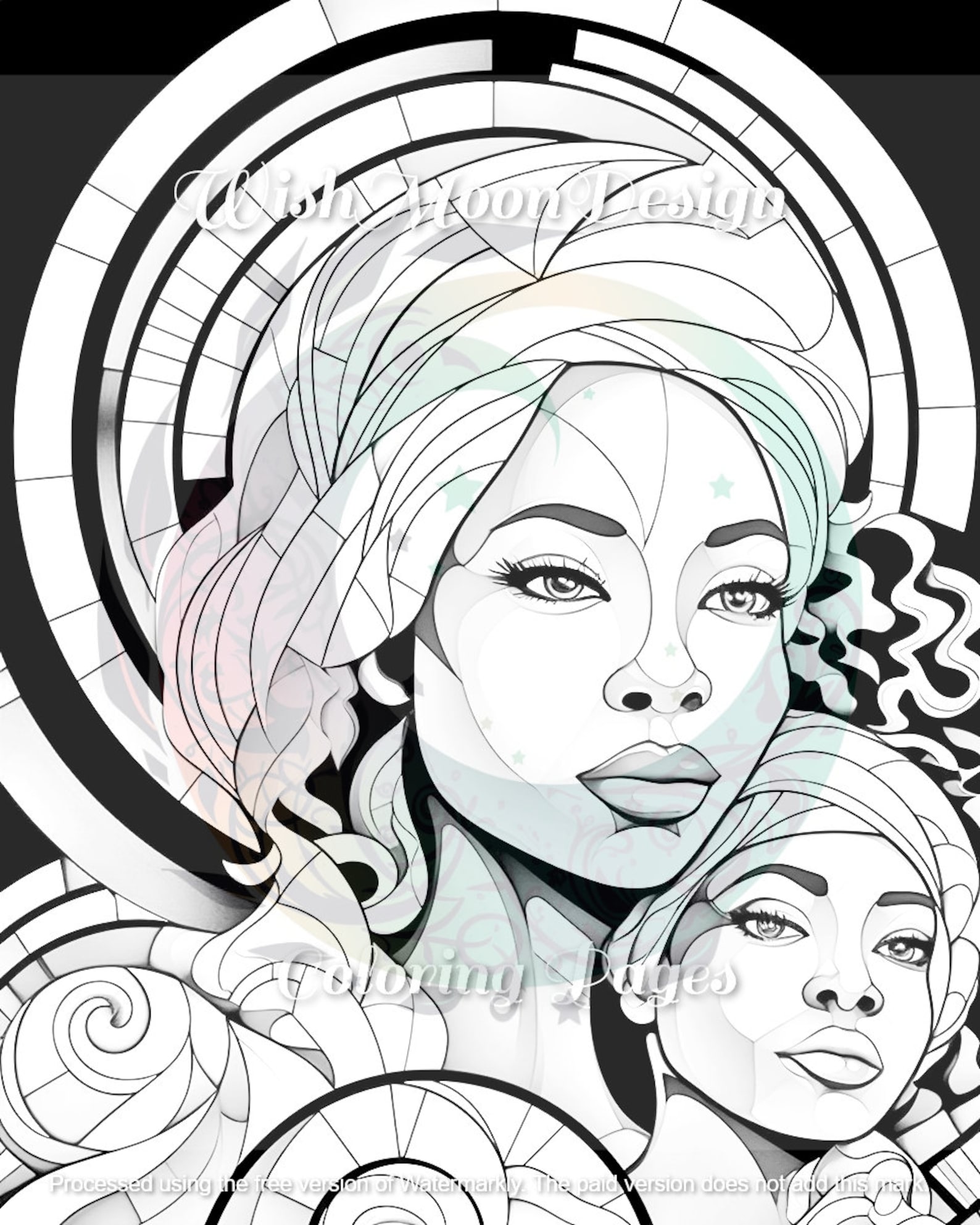 45 Black Essence Coloring Pages African American, Afrocentric, Black ...