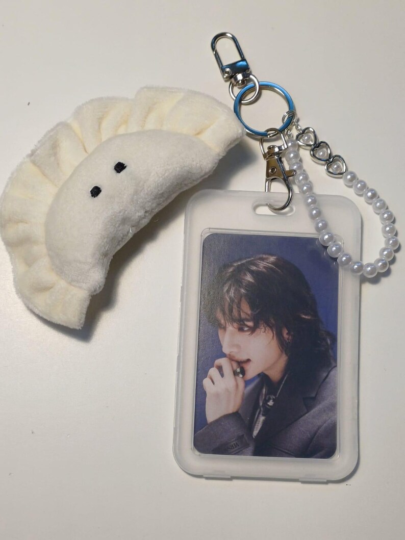 Hyunjin Stray Kids Keychain and Plush Dumpling - Etsy