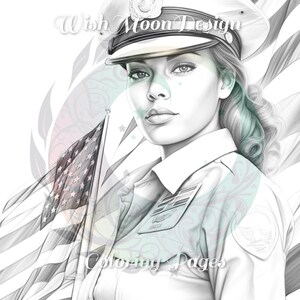 30 Women in Combat Military Coloring Pages, Soldier, Strong Women ...