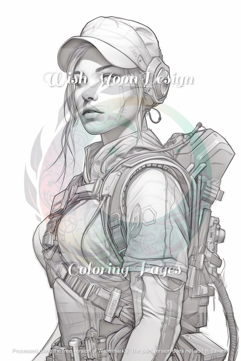 30 Women in Combat Military Coloring Pages, Soldier, Strong Women ...