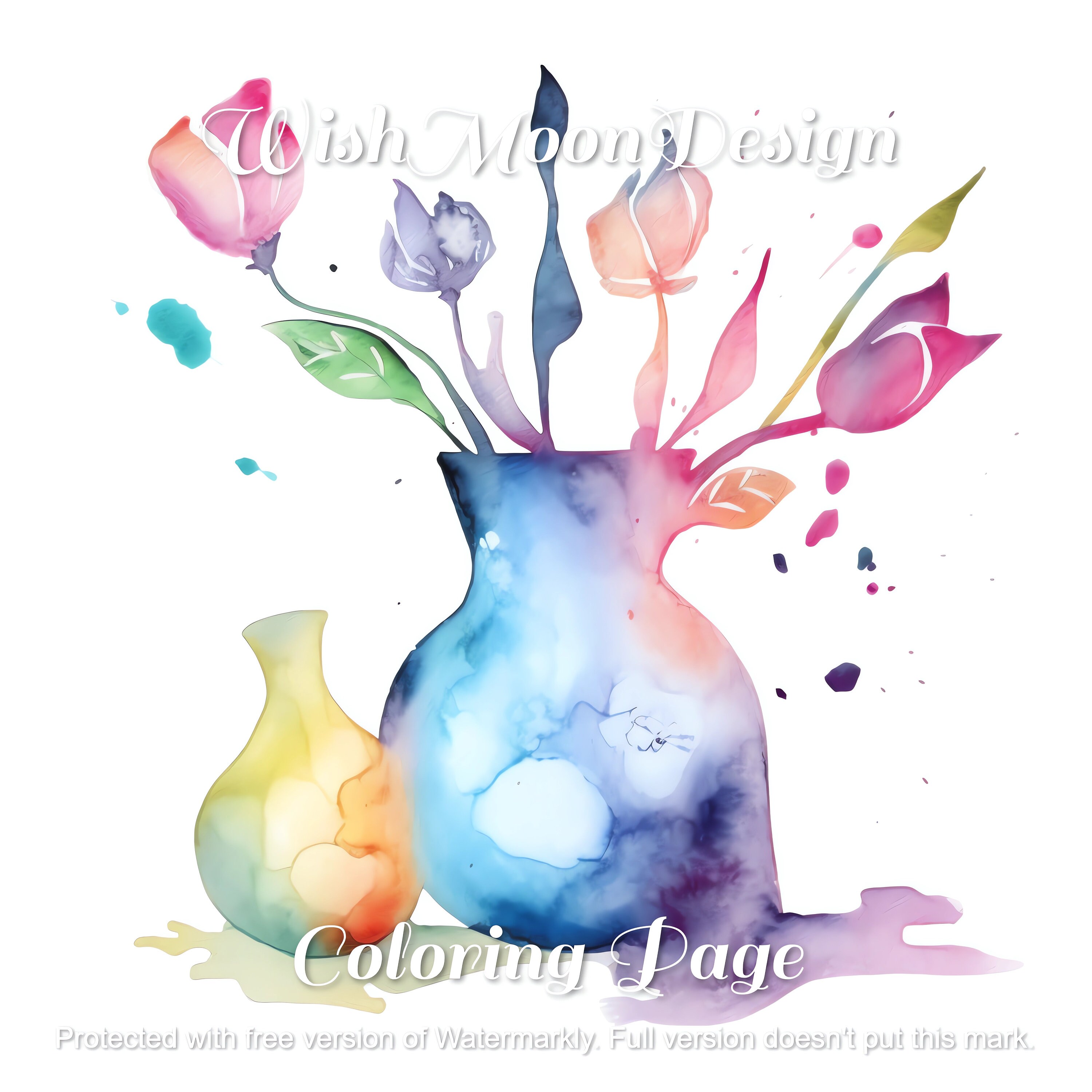 Backwards Coloring Book, 30 Instant Download and Printable PDF Pages ...