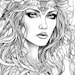 Nyx Goddess Mythological Coloring Book, Fantasy, Celestial Beauty ...