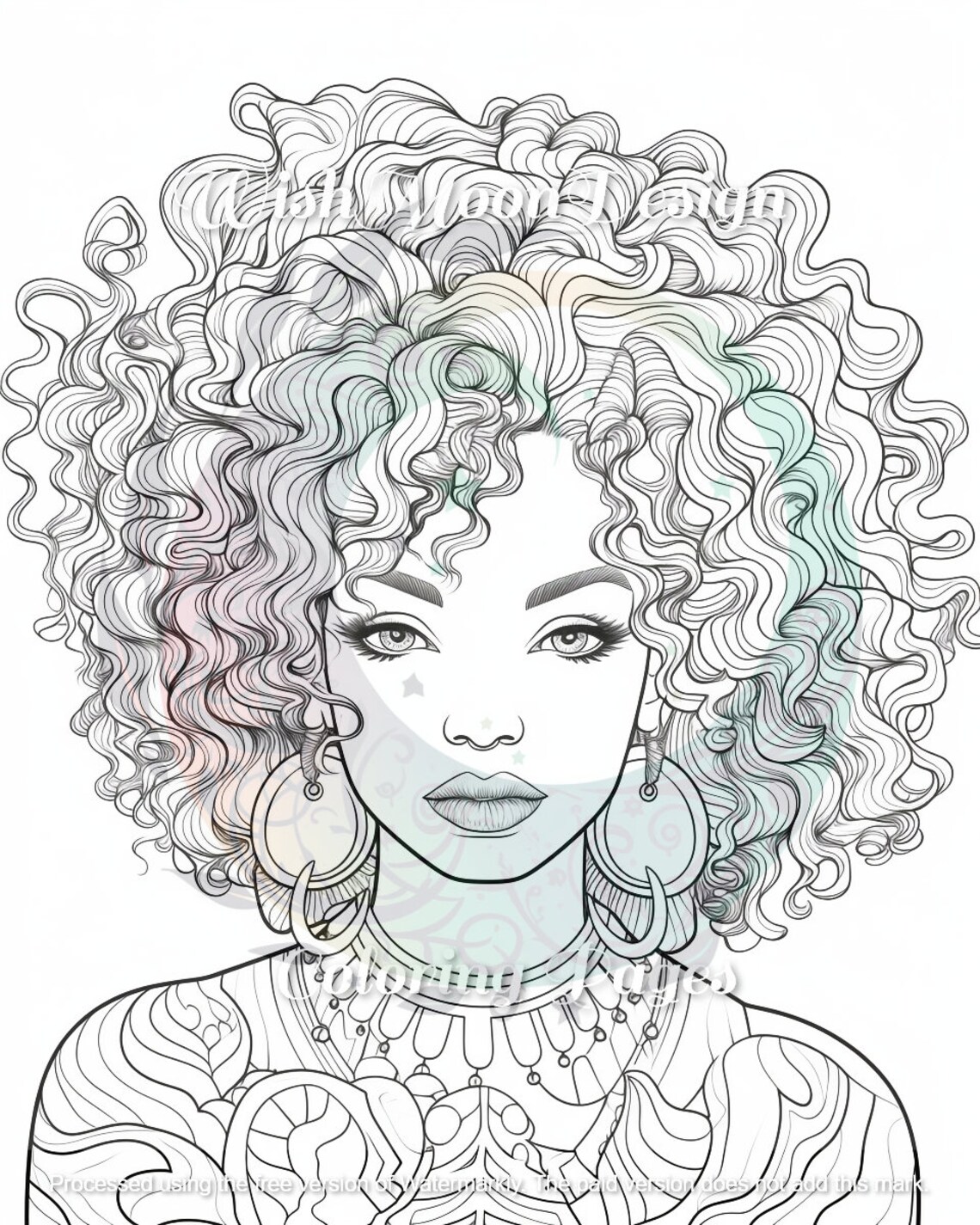 45 Black Essence Coloring Pages African American, Afrocentric, Black ...