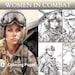 30 Women in Combat Military Coloring Pages, Soldier, Strong Women ...
