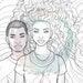 45 Black Essence Coloring Pages - African American, Afrocentric, Black ...