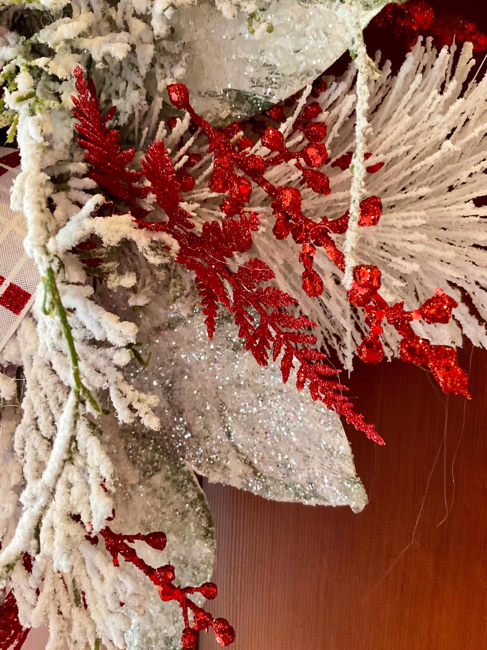 Christmas Swag, Holiday Swag, Christmas Glam Swag, Elegant Christmas ...