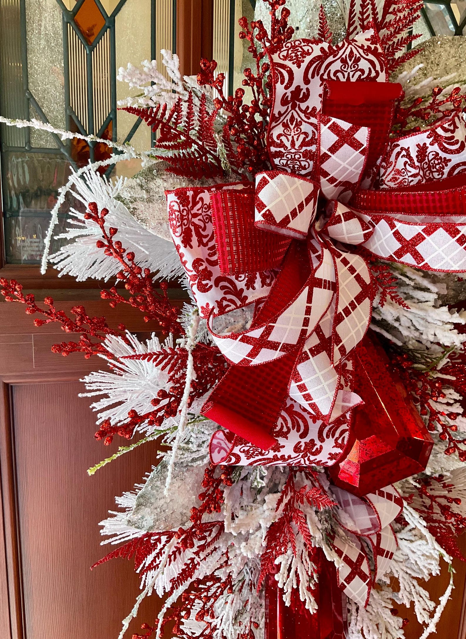 Christmas Swag, Holiday Swag, Christmas Glam Swag, Elegant Christmas ...