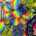 Pride Wreath, LGBTQ Wreath,rainbow Wreath, Gay Pride Wreath, Everyday ...