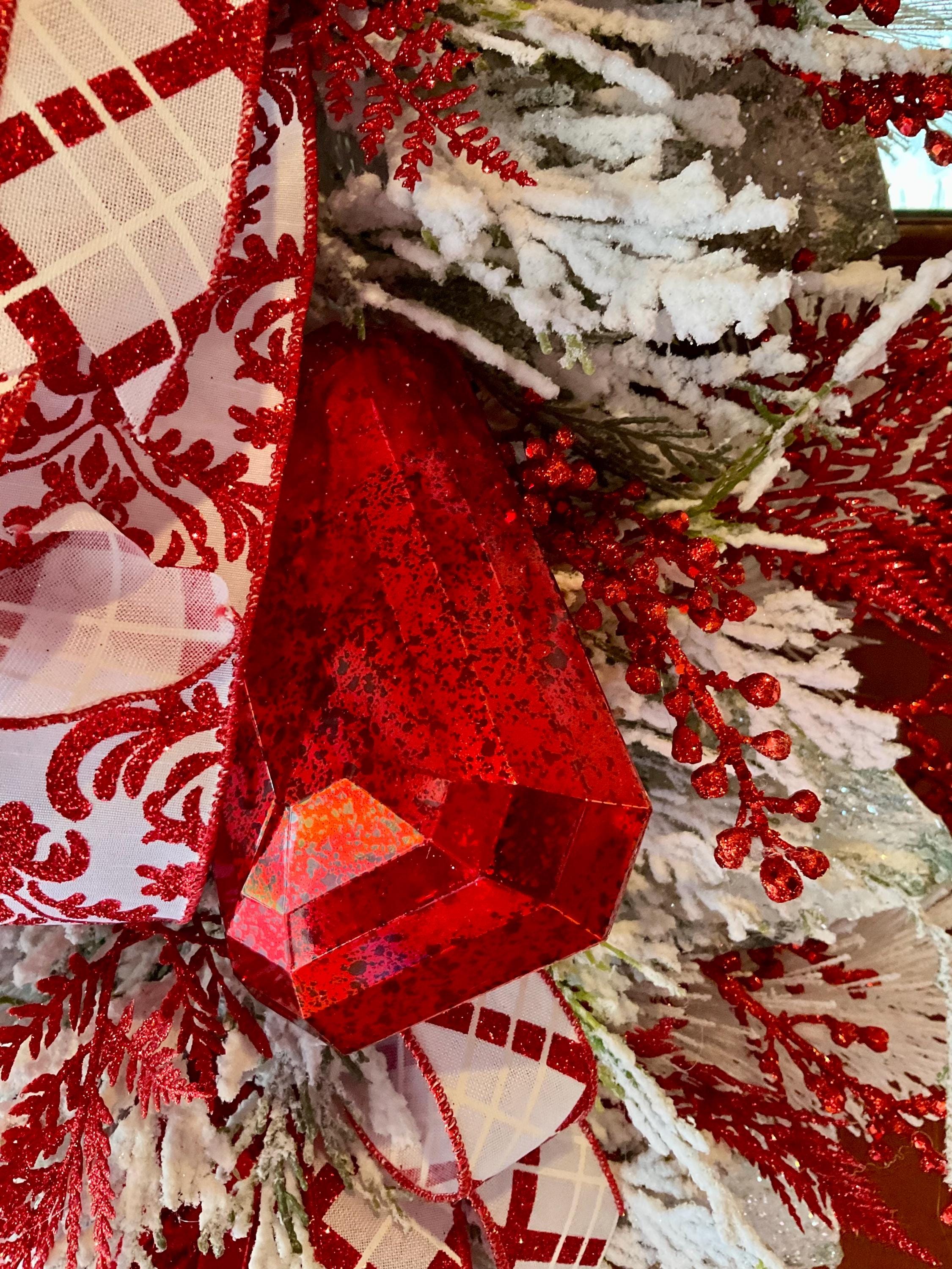 Christmas Swag, Holiday Swag, Christmas Glam Swag, Elegant Christmas ...