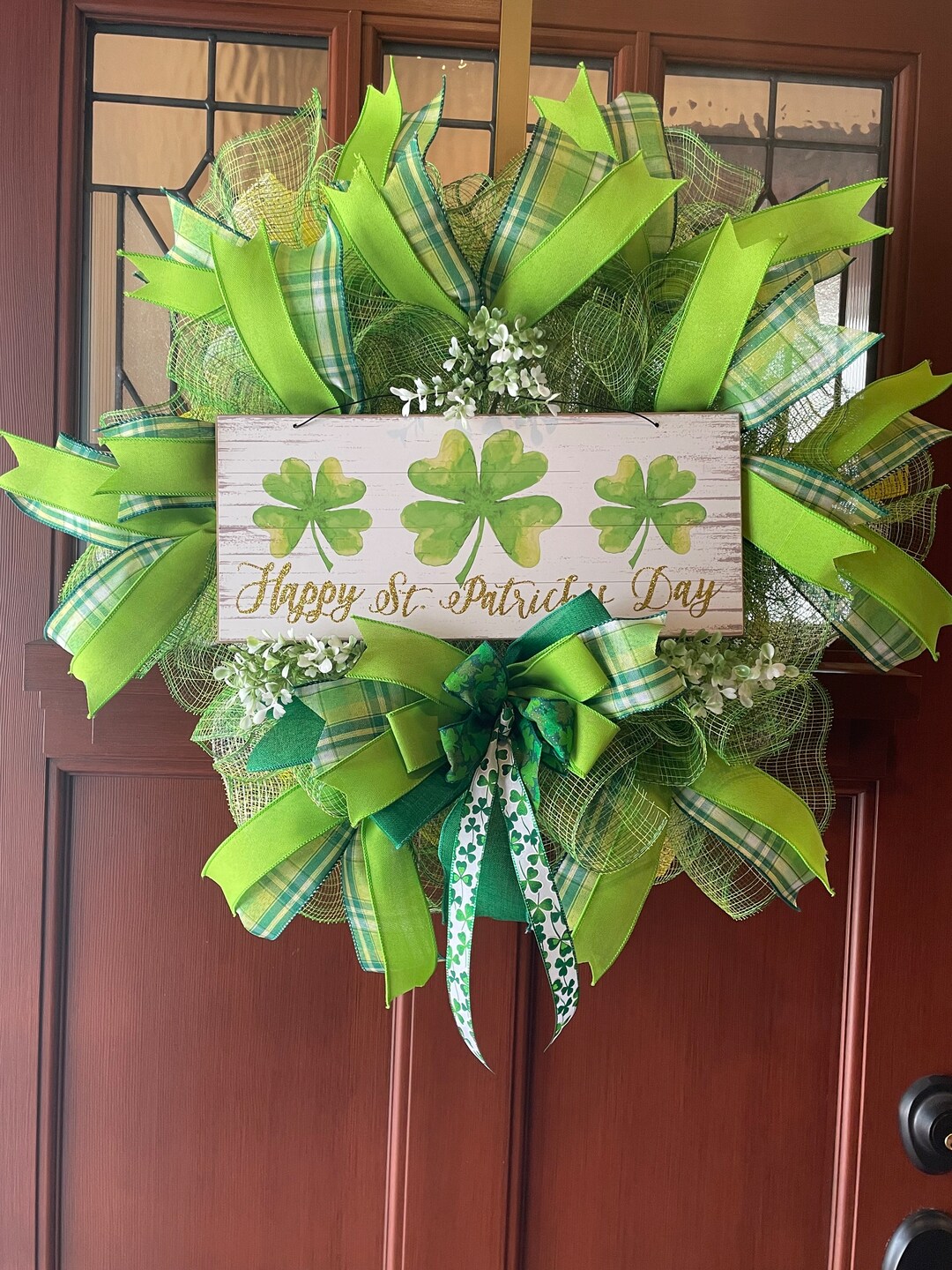 St. Patricks Day Wreath / Irish Wreath / St. Pattys Day Wreath ...