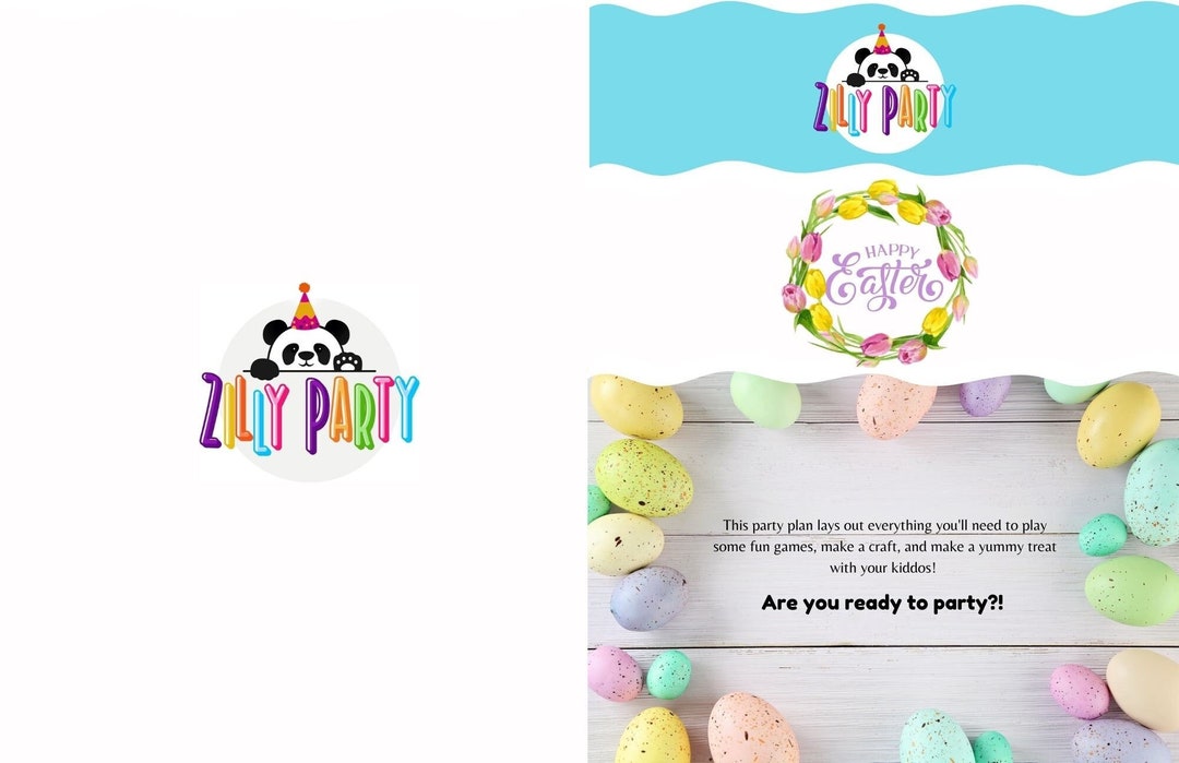 Easter Party Plan for Kids! - Etsy