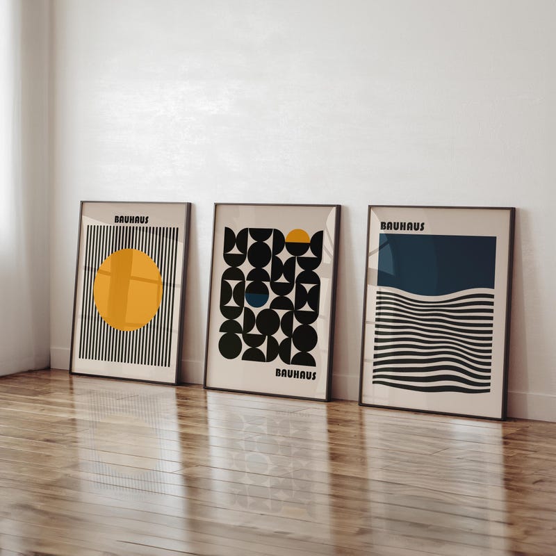 Modern Art Poster - Etsy