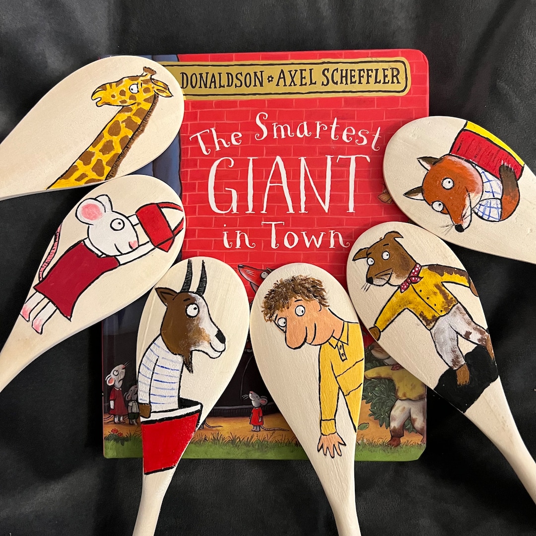 Set of 6 the Smartest Giant in Town Inspired Story Spoons - Etsy UK