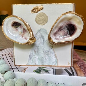 Hand Painted Oyster Angel - Etsy