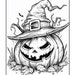 Printable Spooky Jack-o-lantern Coloring Book With 30 Pages for ...