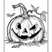 Printable Spooky Jack-o-lantern Coloring Book With 30 Pages for ...