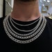 925 Sterling Silver Rambo Chain Men, Italian Double Curb Link Chain ...