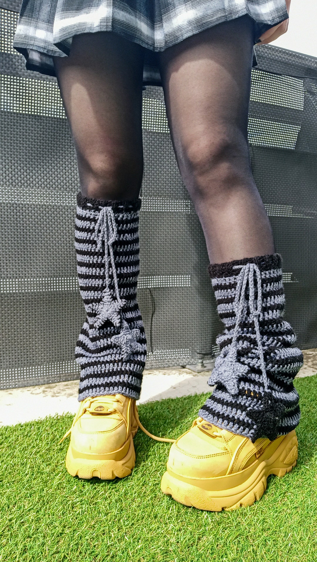 Alt Crochet Legwarmers - Etsy