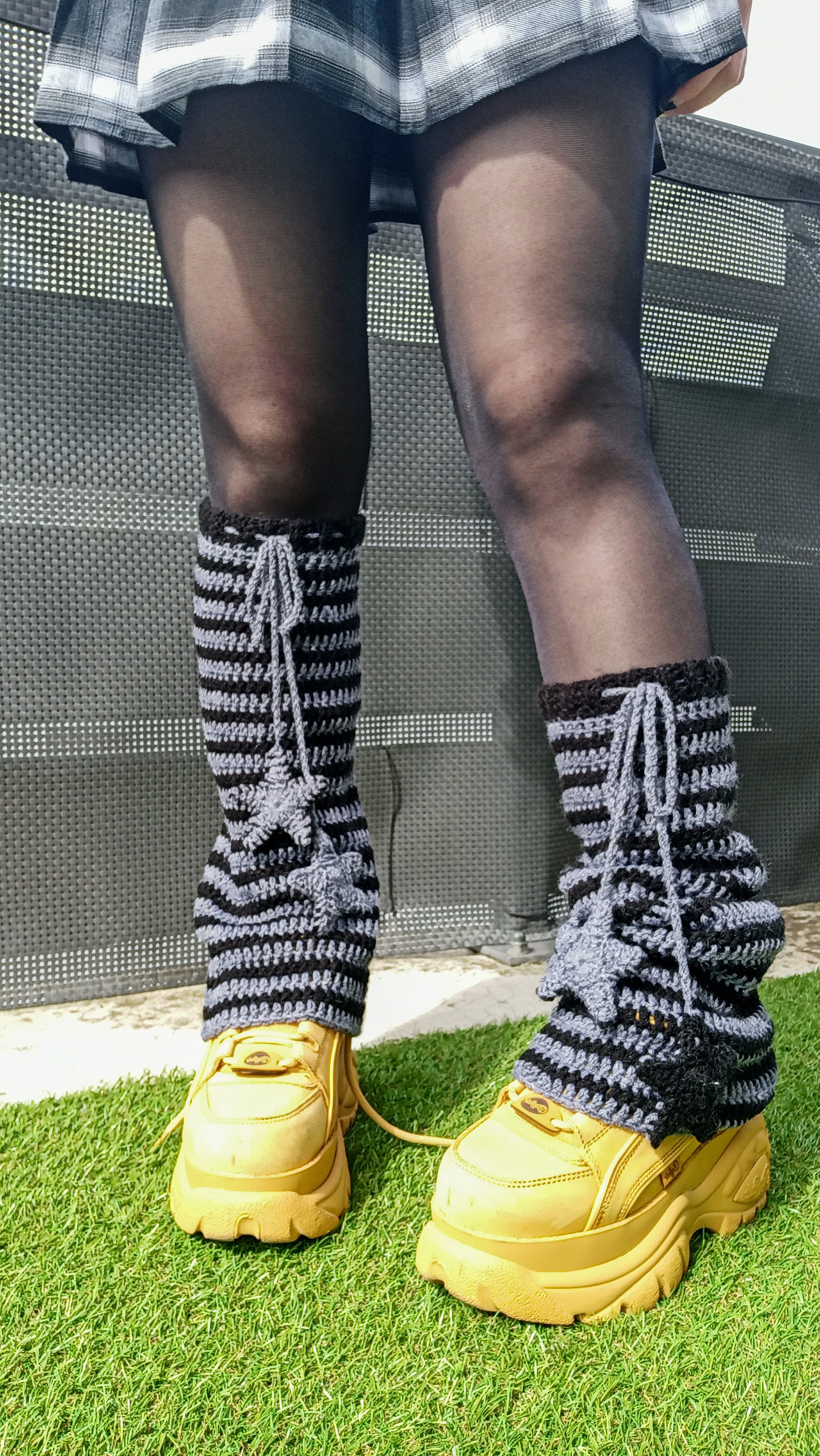 Alt Crochet Legwarmers - Etsy