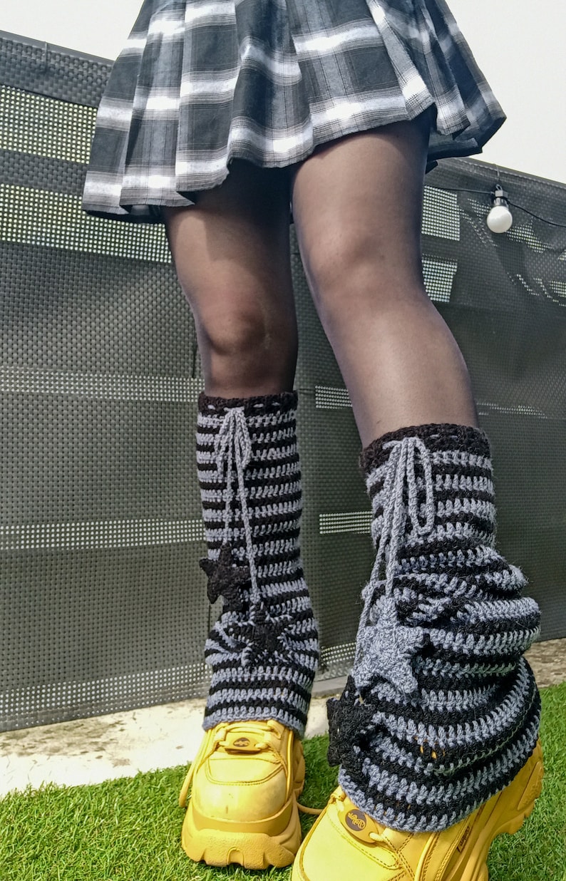 Alt Crochet Legwarmers - Etsy