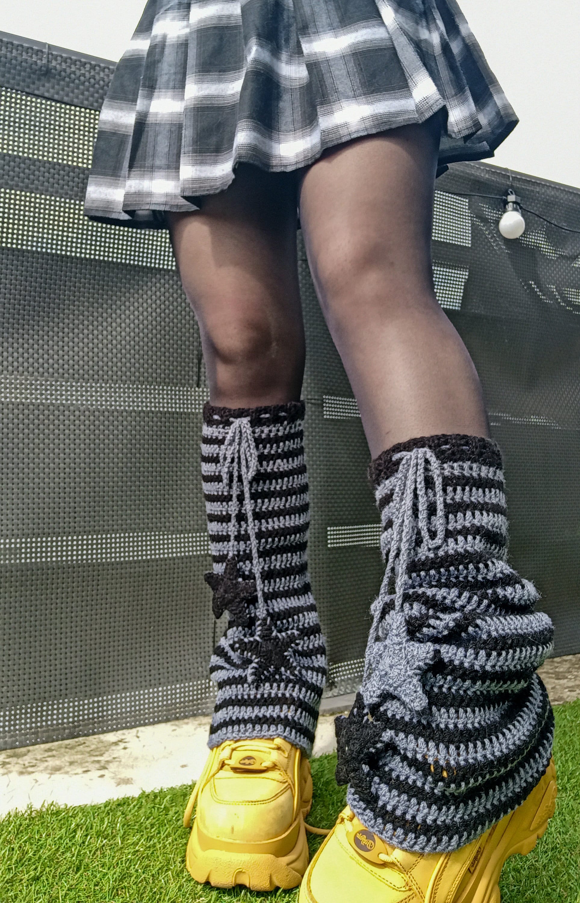 Alt Crochet Legwarmers - Etsy