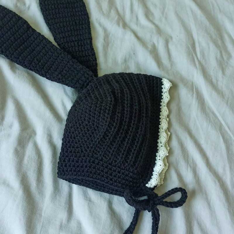 Crochet Bunny Hat - Etsy