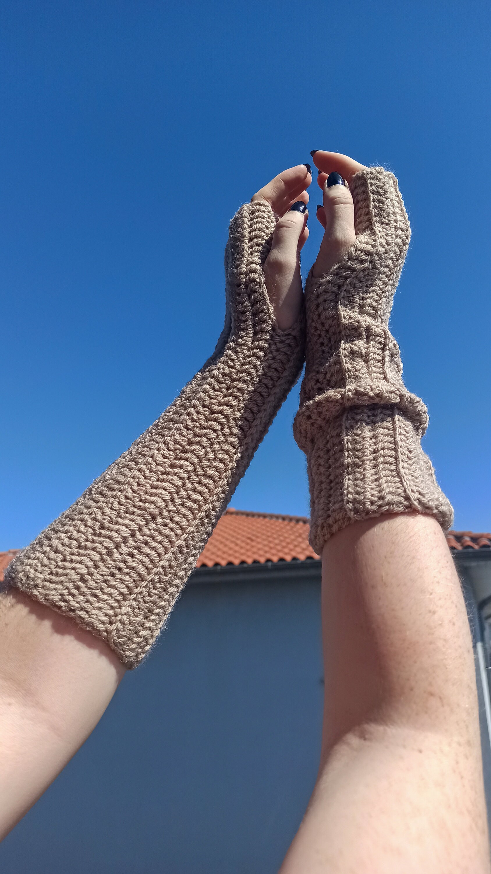 Basic Y2k Fingerless Gloves - Etsy
