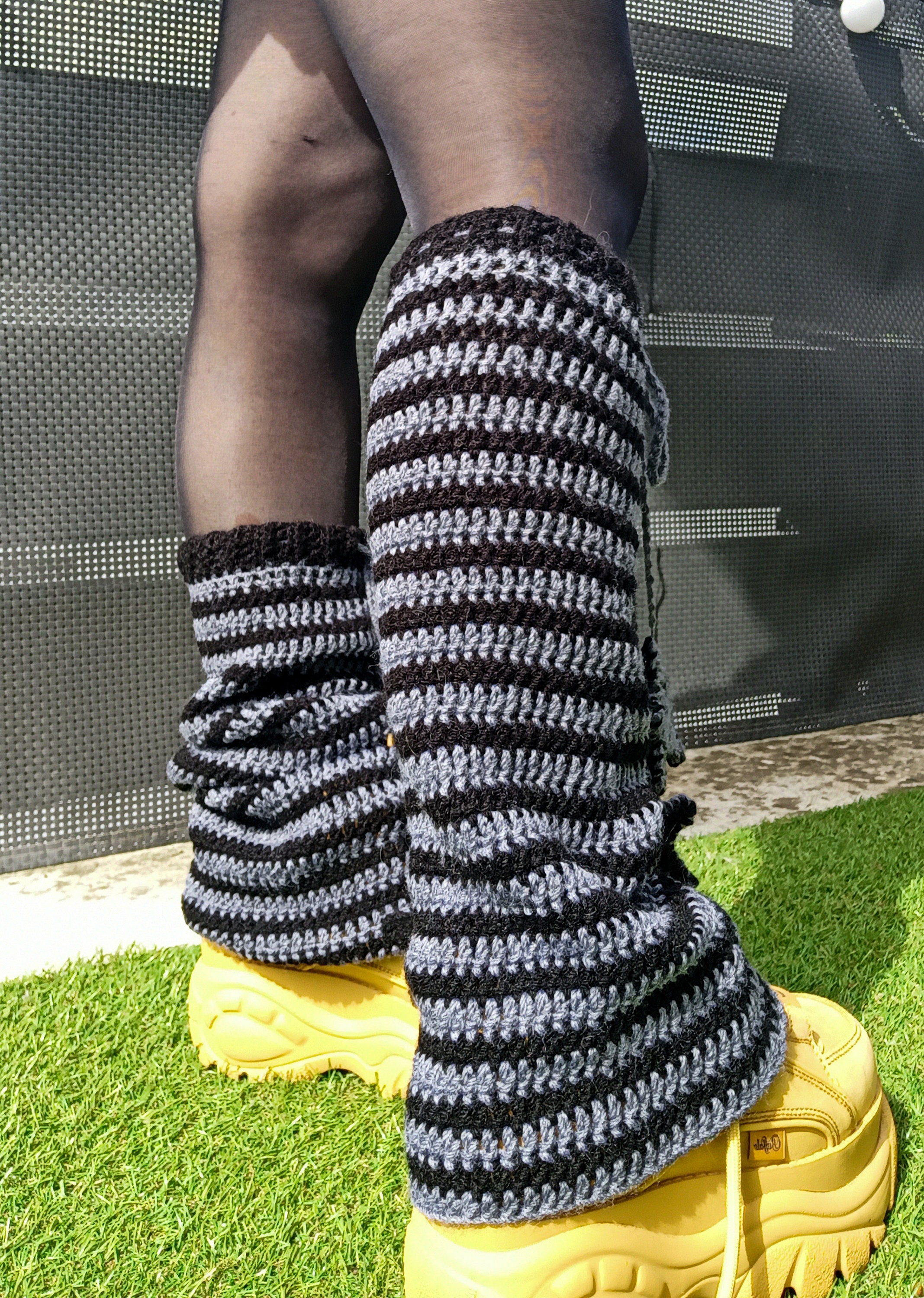 Alt Crochet Legwarmers - Etsy