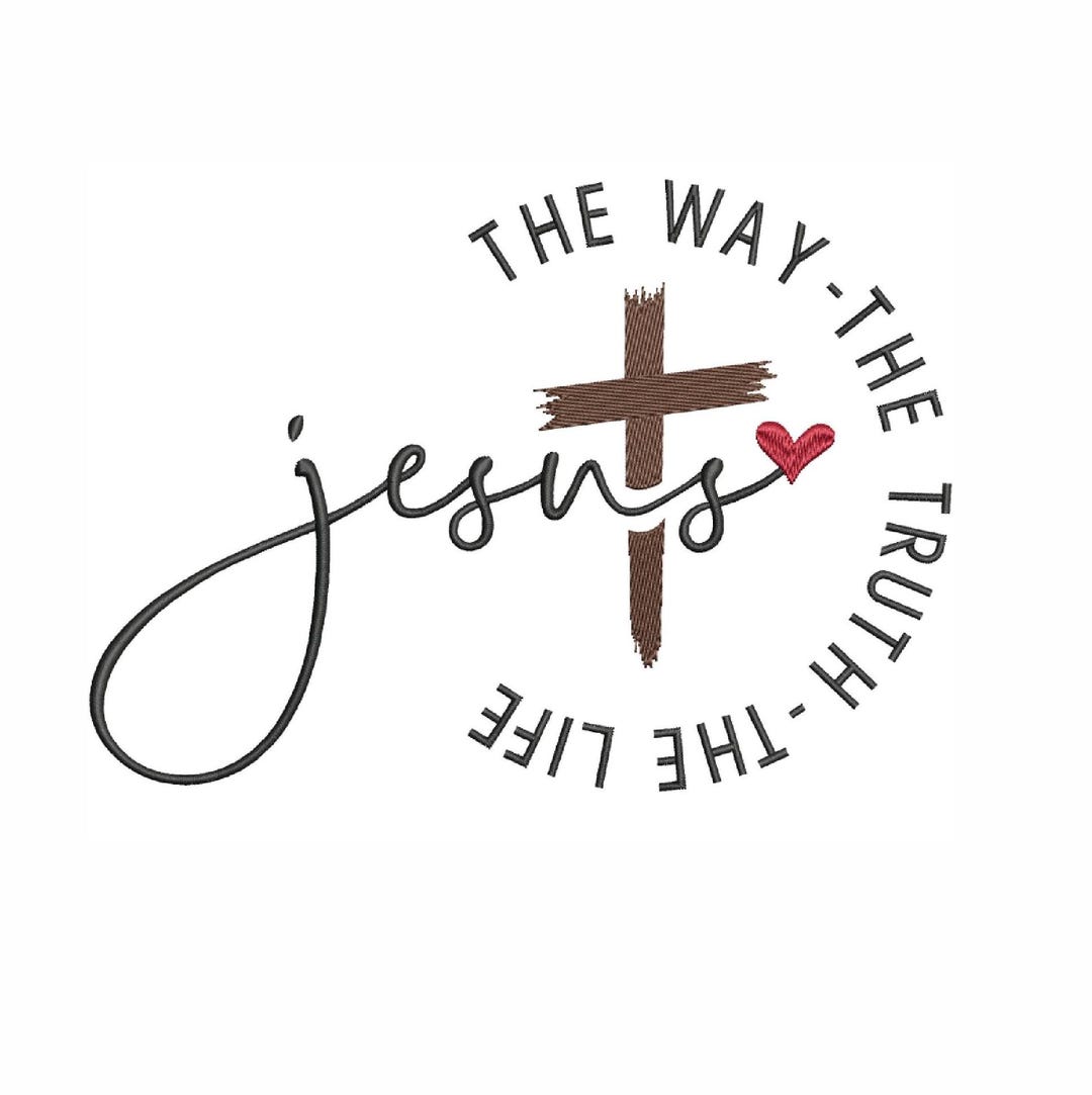 Jesus Cross Embroidery Design: Christian Faith (digital Download) - Etsy