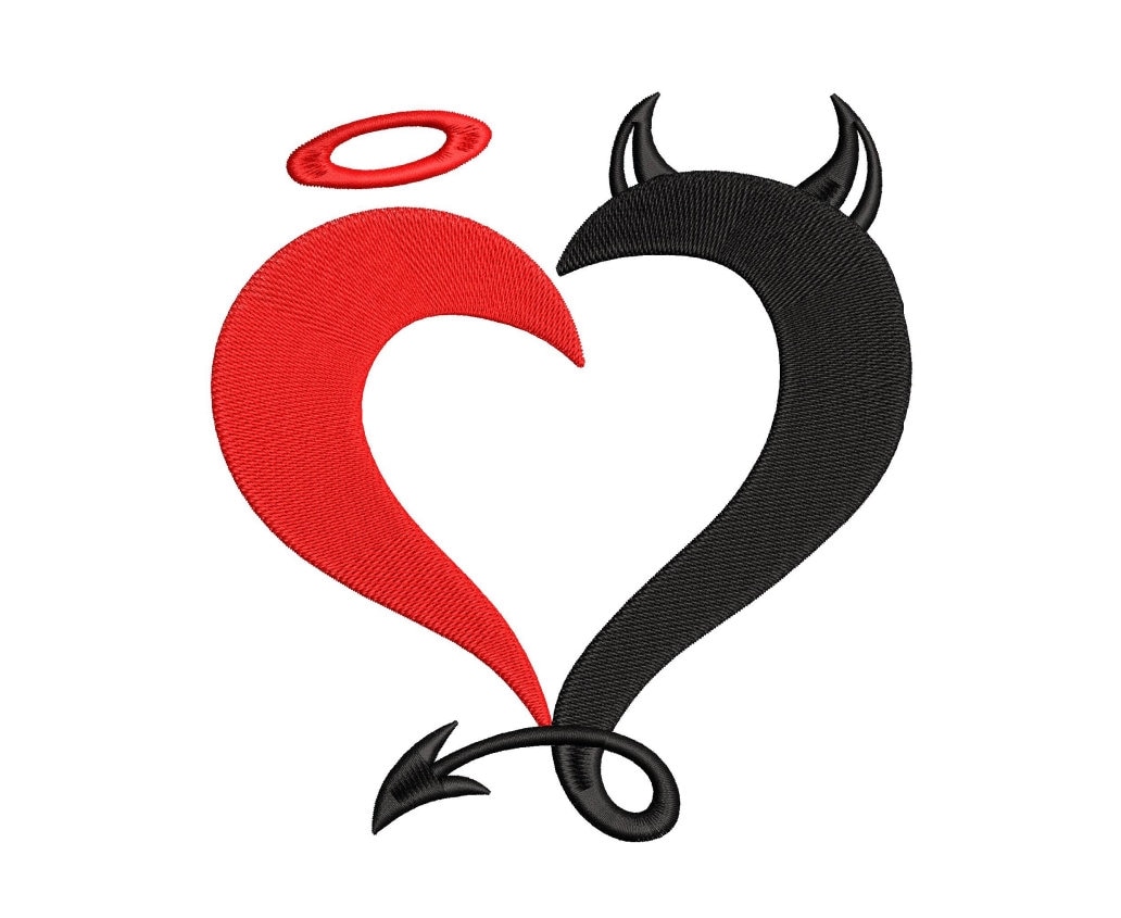 Half Demon Half Angel Heart